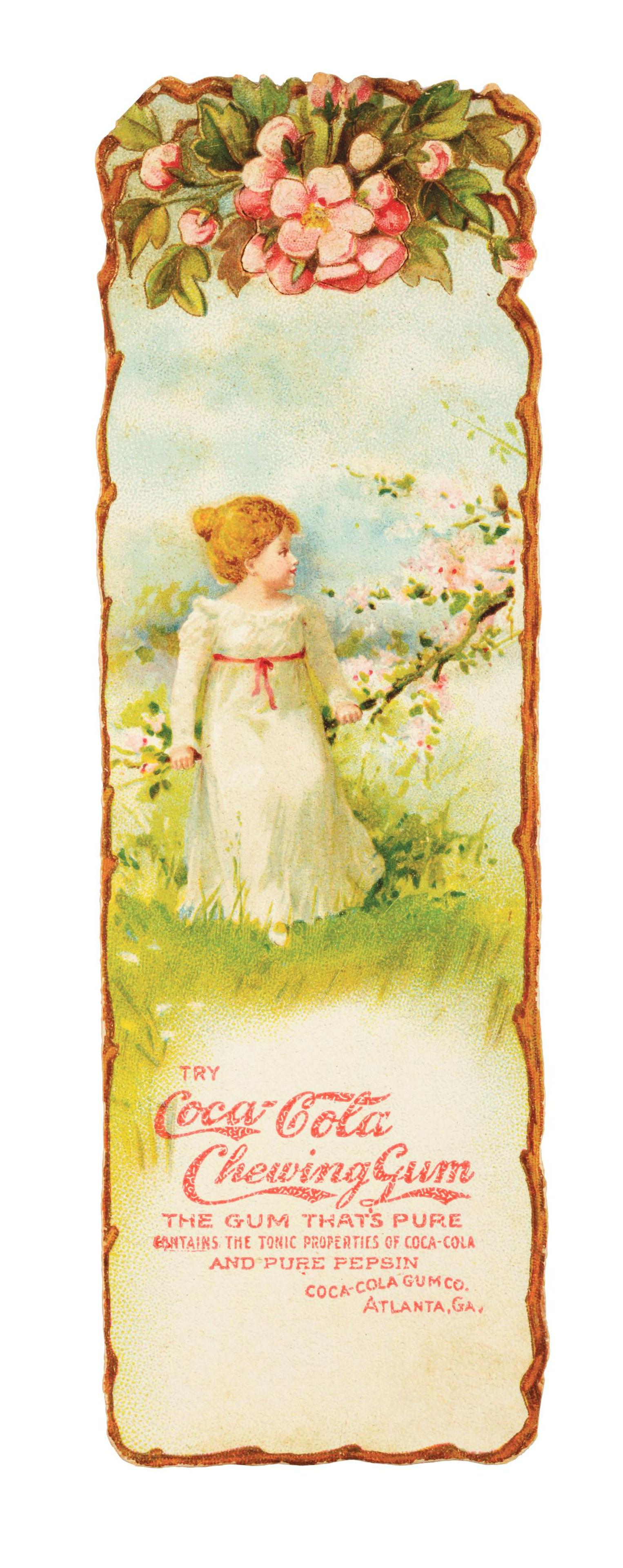 Circa 1903 Coca-Cola Chewing Gum Bookmark. - Oct 17, 2019 | Dan Morphy ...