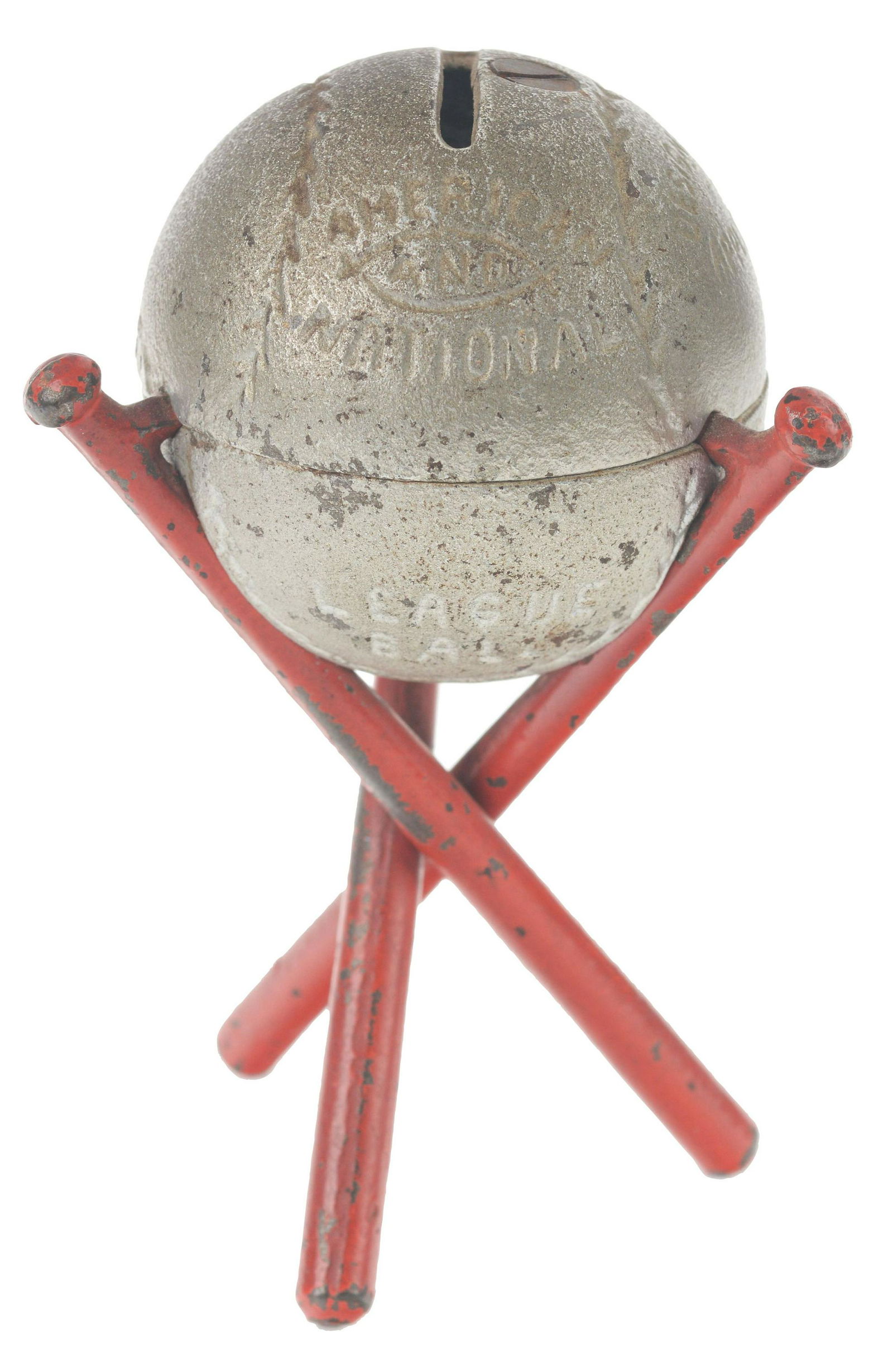 Cast-Iron Baseball and Three Bats Still Bank. - Sep 24, 2019 | Dan ...