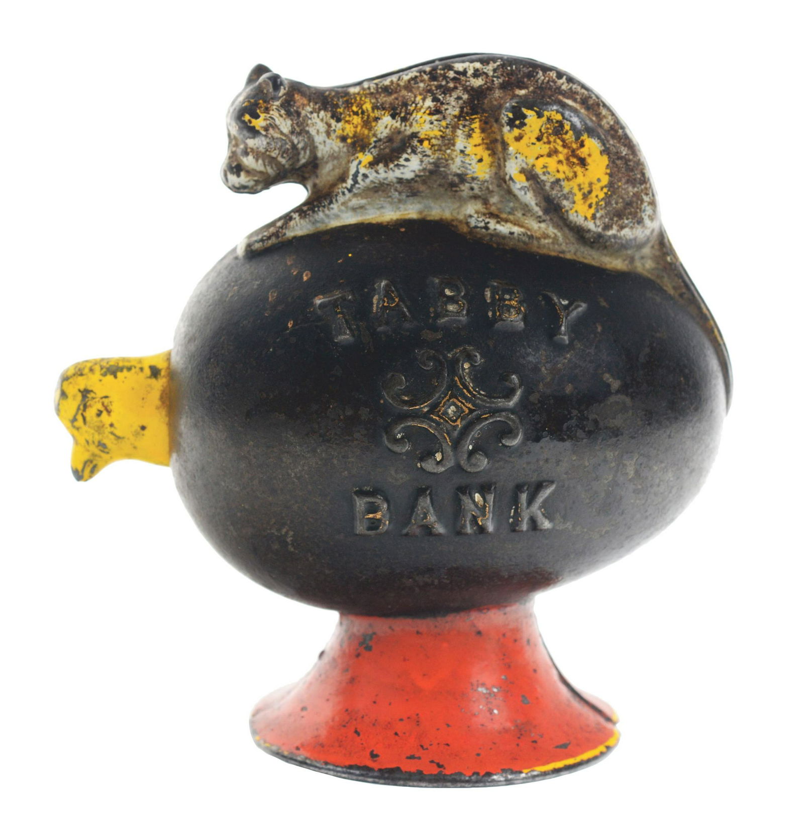 Cast-Iron Tabby Mechanical Bank. - Sep 24, 2019 | Dan Morphy Auctions in PA