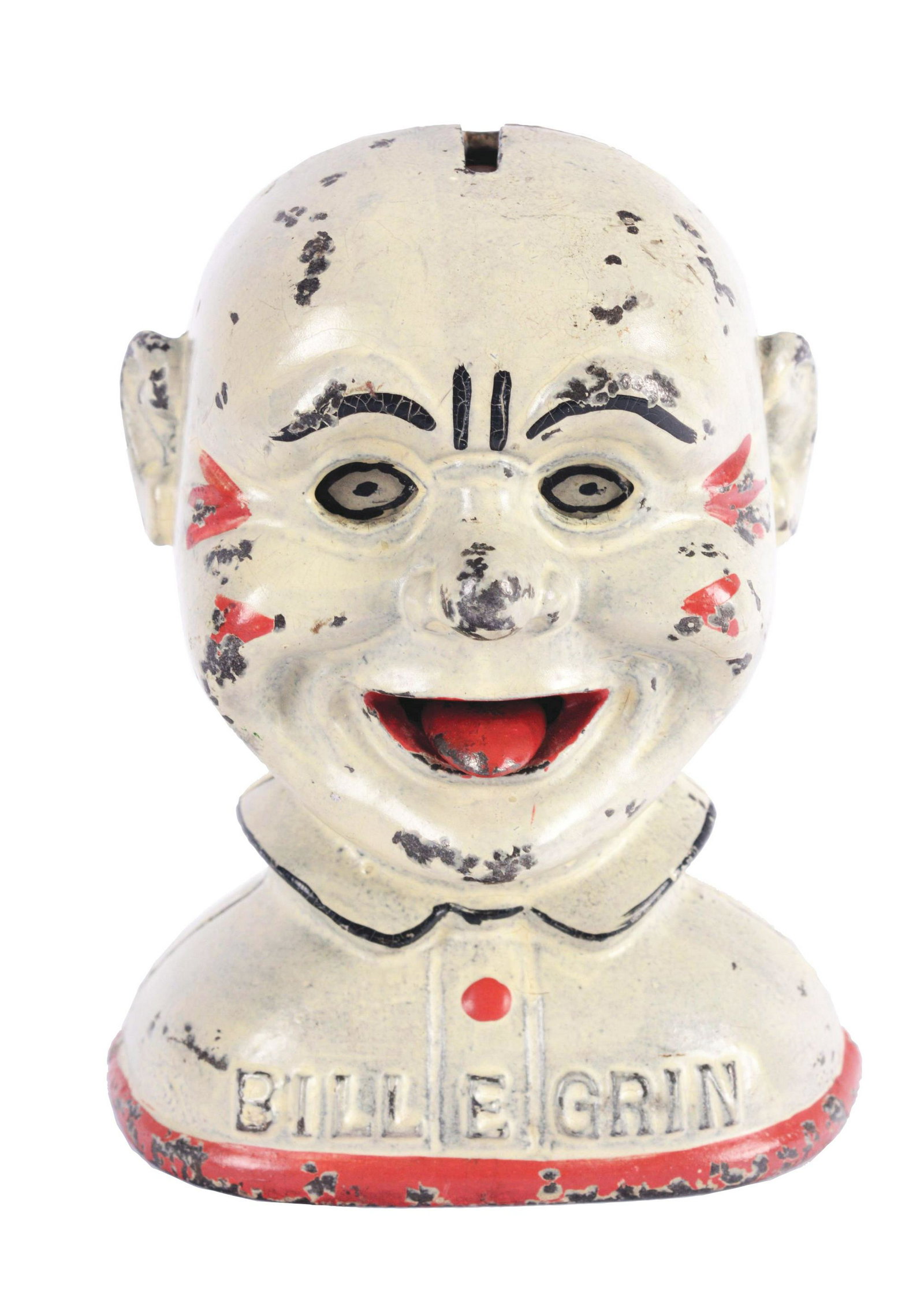 J. & E. Stevns Bill E Grin Cast-Iron Mechanical Bank. - Sep 24, 2019 ...