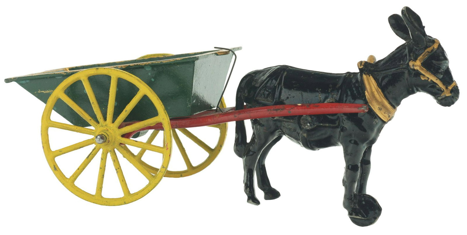 For Auction: Cast-Iron American Made Mule Drawn Cart. (#1362) on Sep 24 ...