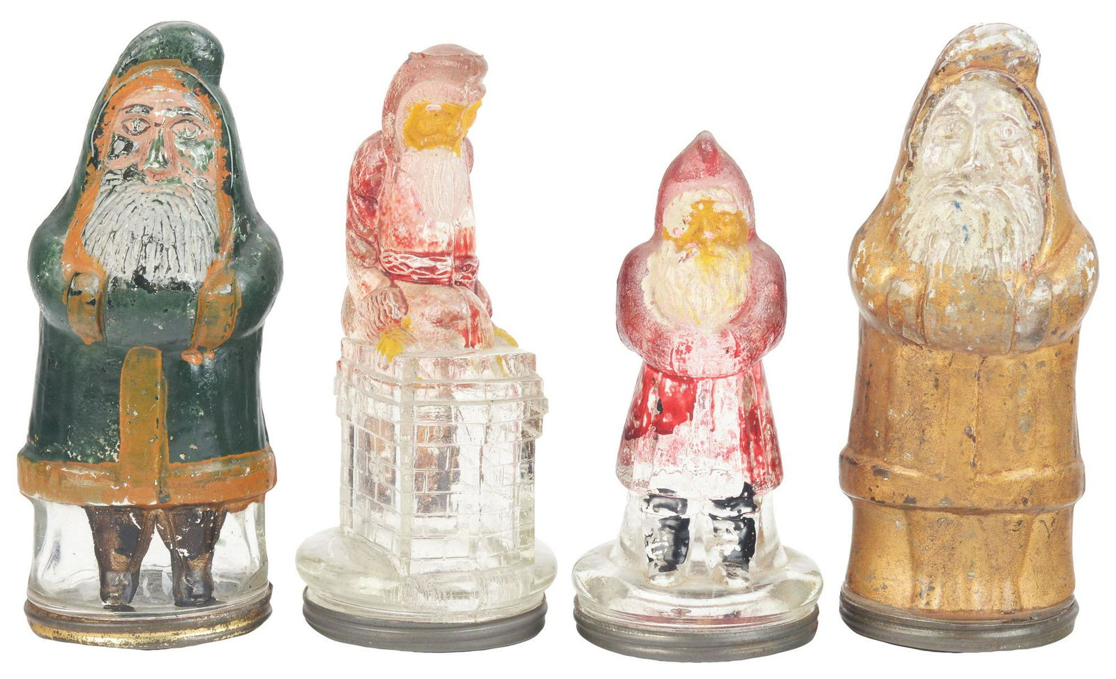 Lot of 4: Santa Candy Containers. - Sep 25, 2019 | Dan Morphy Auctions ...
