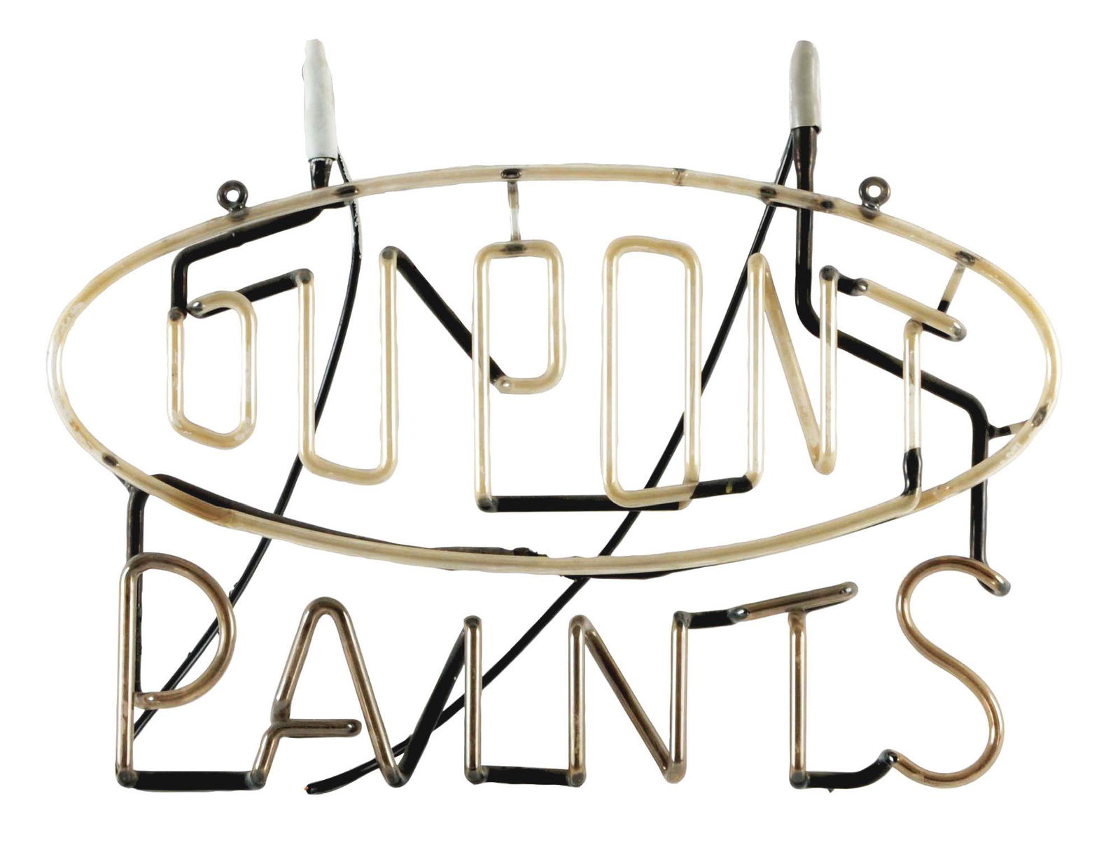 Dupont Paints Skeleton Two Color Neon Sign. - Oct 06, 2019 | Dan Morphy ...