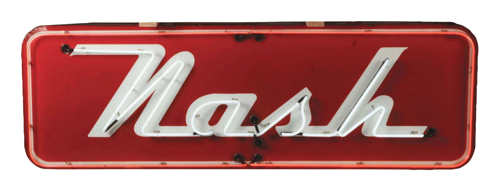 Outstanding Nash Motor Cars Porcelain Neon Sign. - Oct 07, 2019 | Dan ...