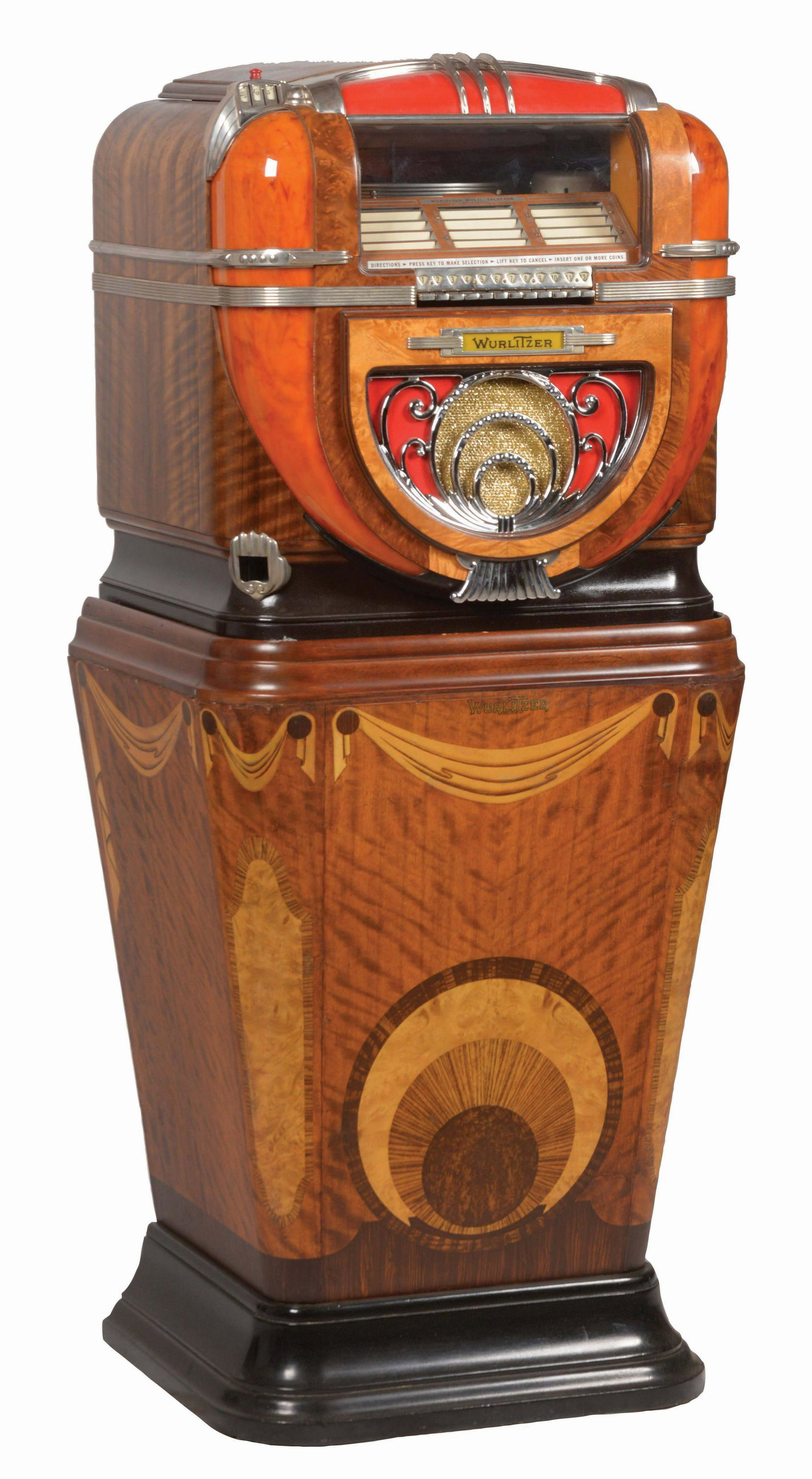 WURLITZER MODEL 81 WITH ORIGINAL STAND. - Nov 20, 2019 | Dan Morphy ...