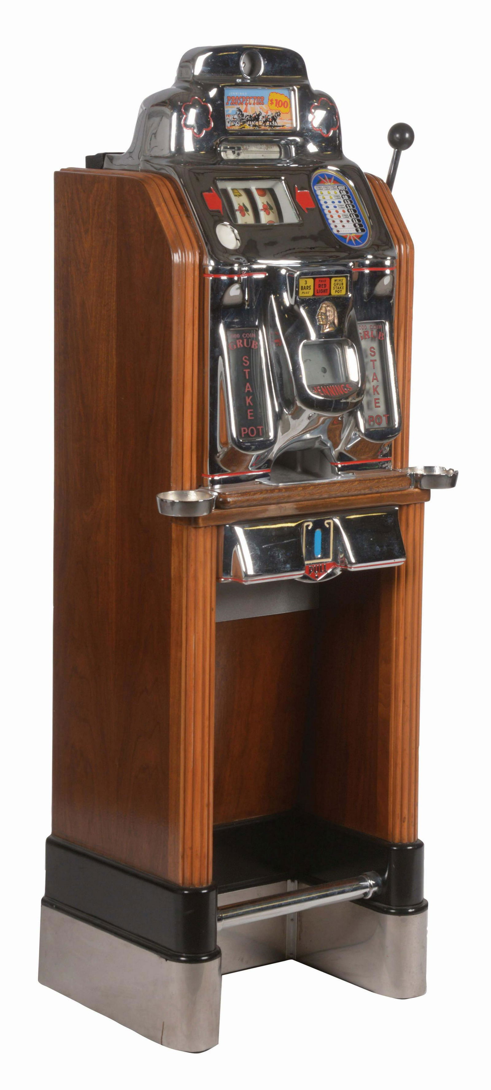 $1 JENNINGS PROSPECTOR CONSOLE SLOT MACHINE. - Nov 20, 2019 | Dan ...