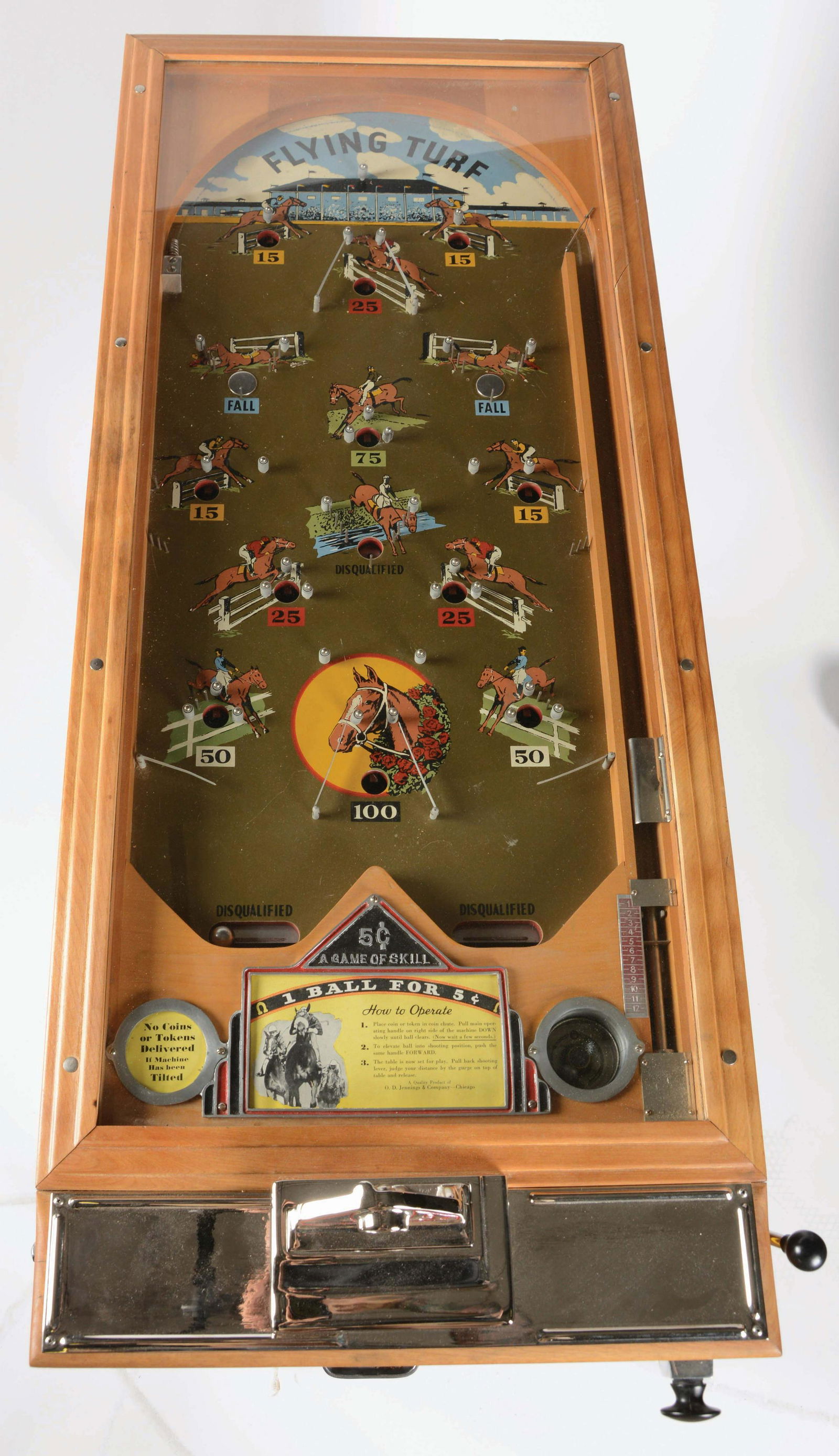 5¢ JENNINGS FLYING TURF PAY-OUT PINBALL GAME. - Nov 20, 2019 | Dan ...