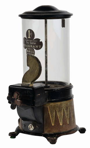 1¢ Hance Rex Goose Neck Gum Ball Machine.