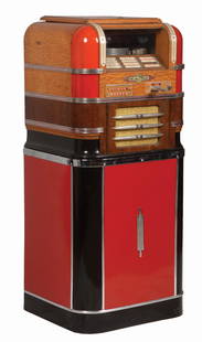 Wurlitzer Jukebox Model 71 With Stand.