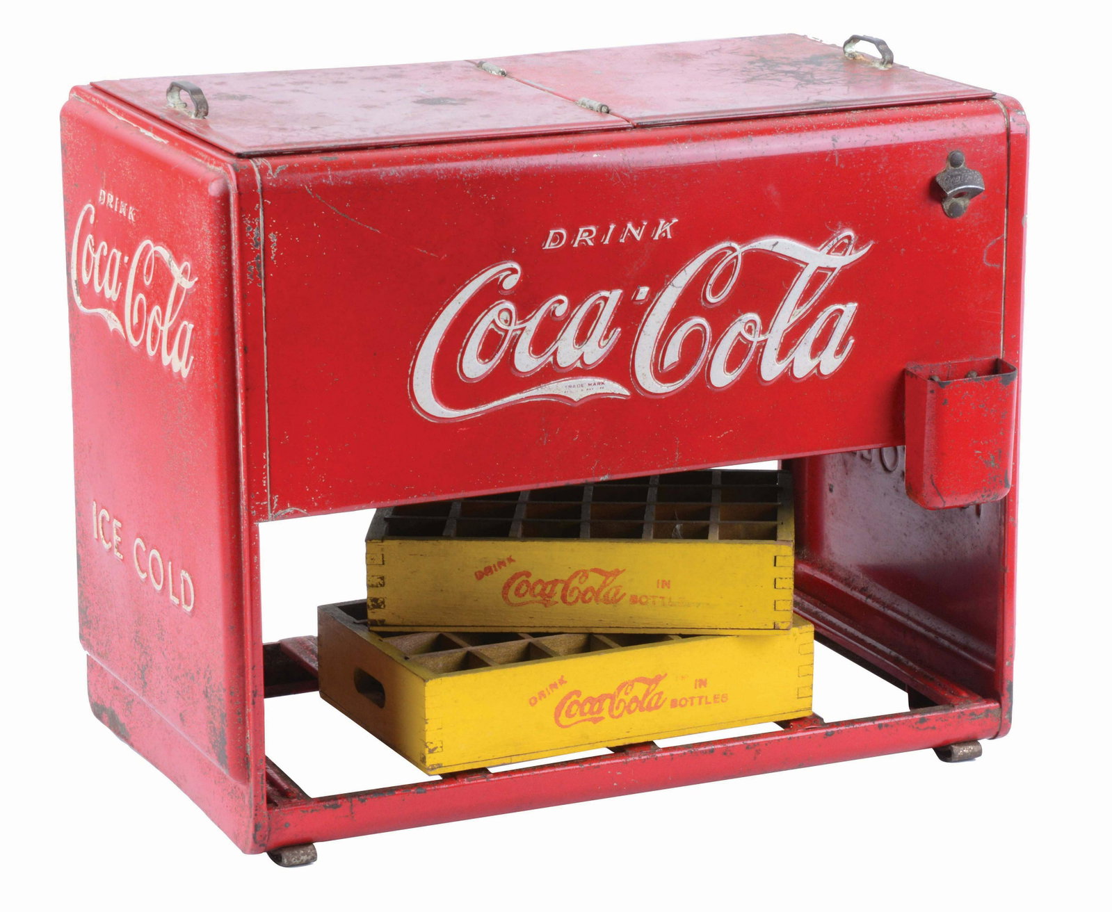 Coca Cola Salesman Sample Cooler.