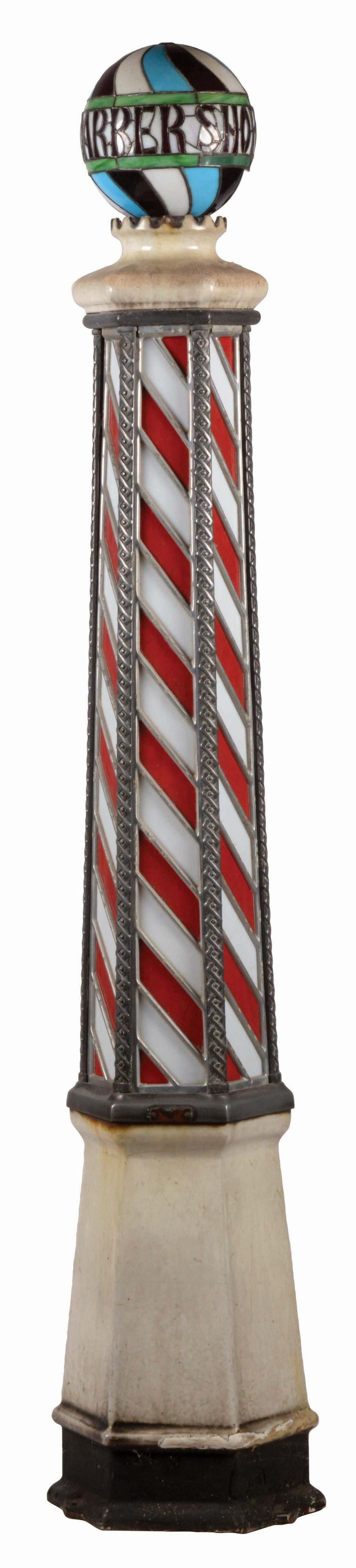 KOKEN LIGHTED LED GLASS BARBER POLE WITH ORIGINAL - Nov 21, 2019 | Dan ...