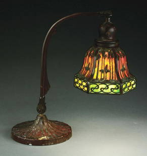 9 In. Handel Tropical Sunset Overlay Boudoir Shade