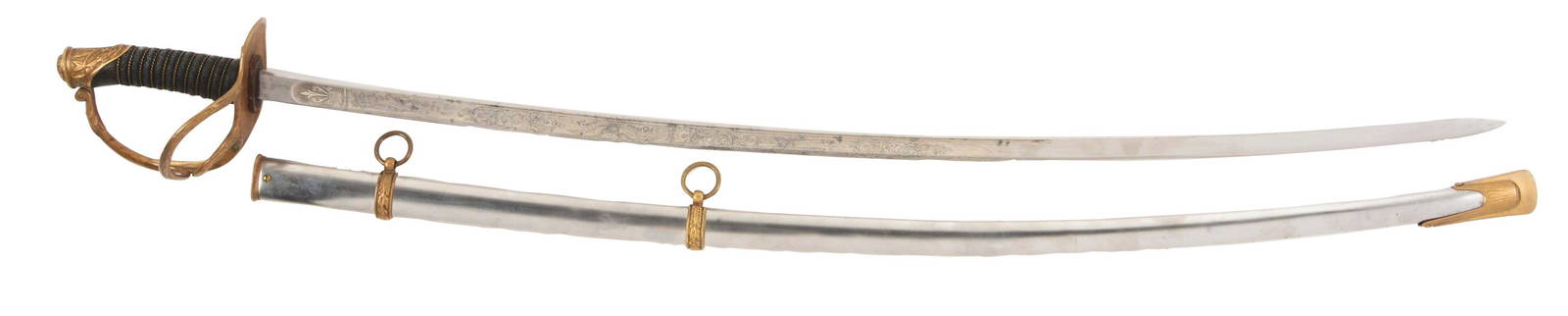 U.s. Model 1872 Cavalry Officer's Saber.