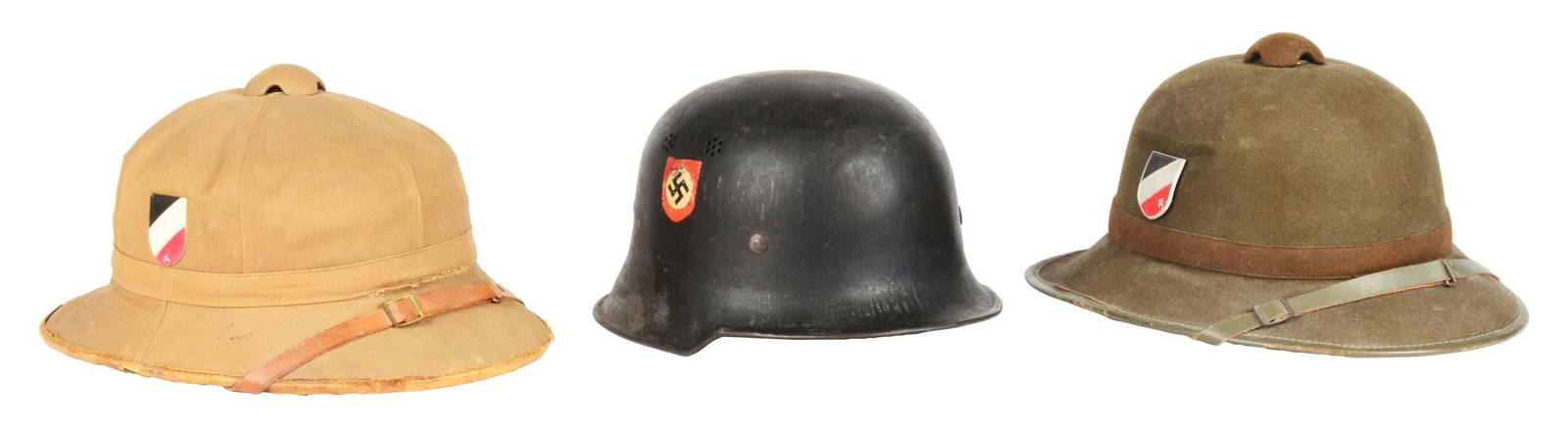 LOT OF 3: GERMAN WORLD WAR II M34 FIRE POLICE AND BOTH - Dec 10, 2019 ...