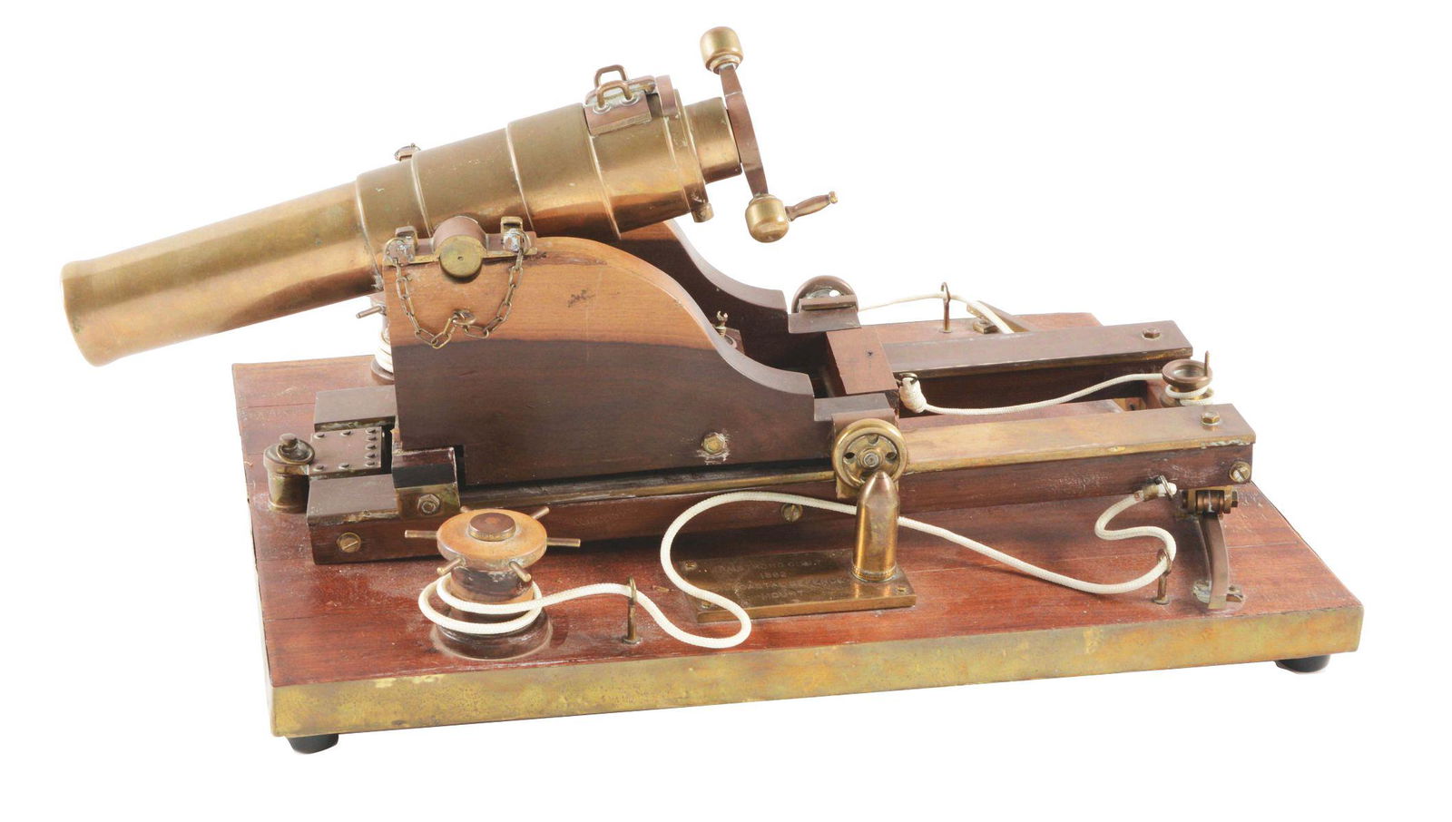 BRASS MODEL OF AN 1862 7" ARMSTRONG GUN ON COASTAL - Dec 10, 2019 | Dan ...