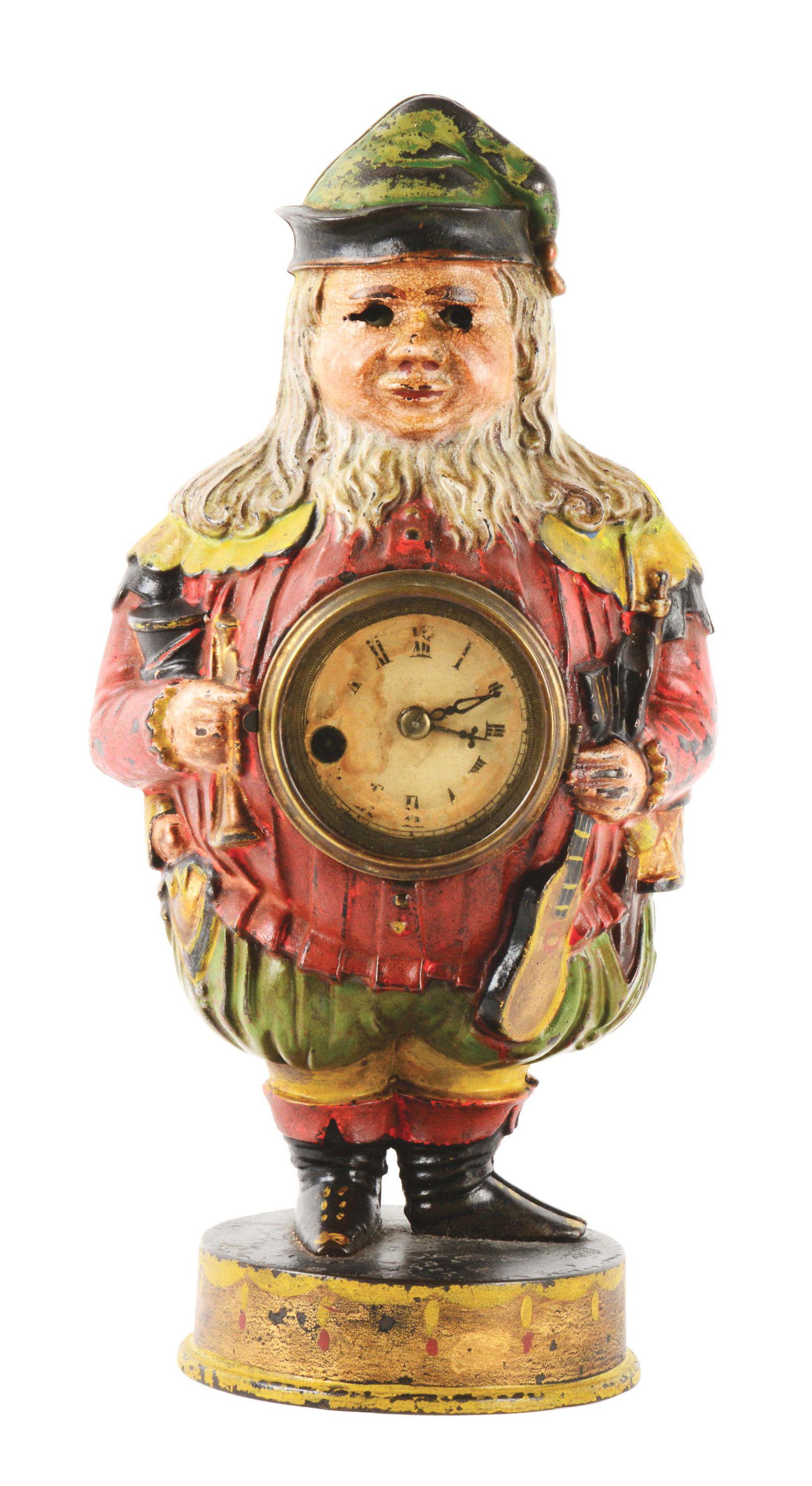 CAST IRON SANTA BLINKING EYE B&H CASE CLOCK. - Mar 10, 2020 | Dan ...