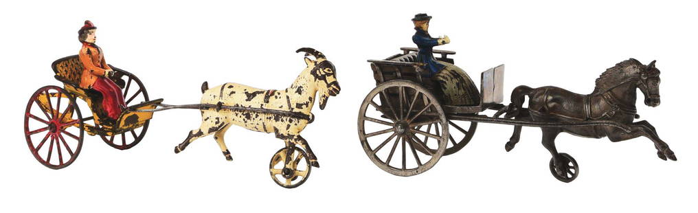 Shimer Cast Iron Horse Drawn Cart