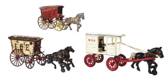 Kenton Horse Drawn Milk Wagon