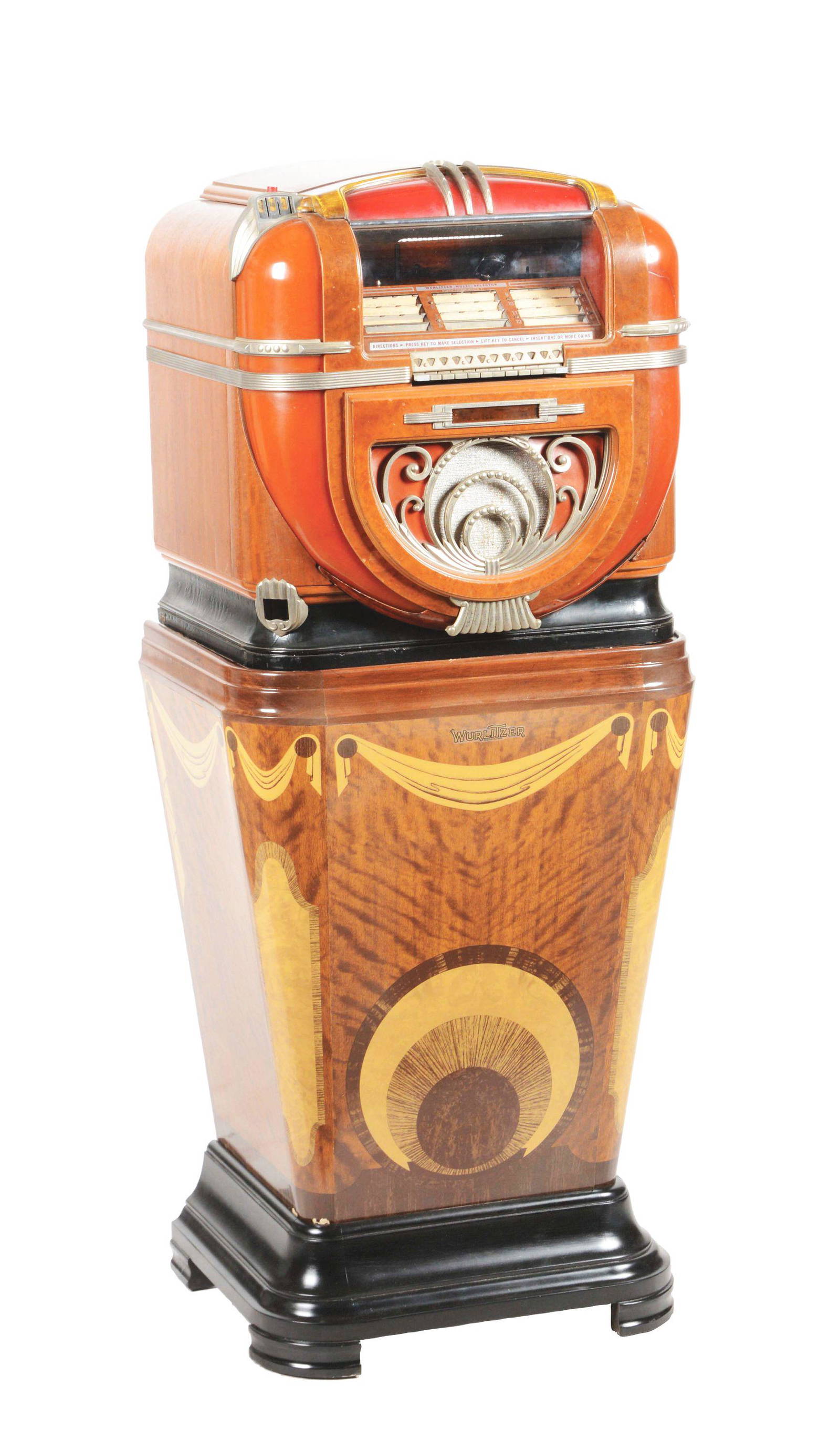 Wurlitzer Jukebox Model 71 With Stand. - Jun 20, 2020 | Dan Morphy Auctions In Pa