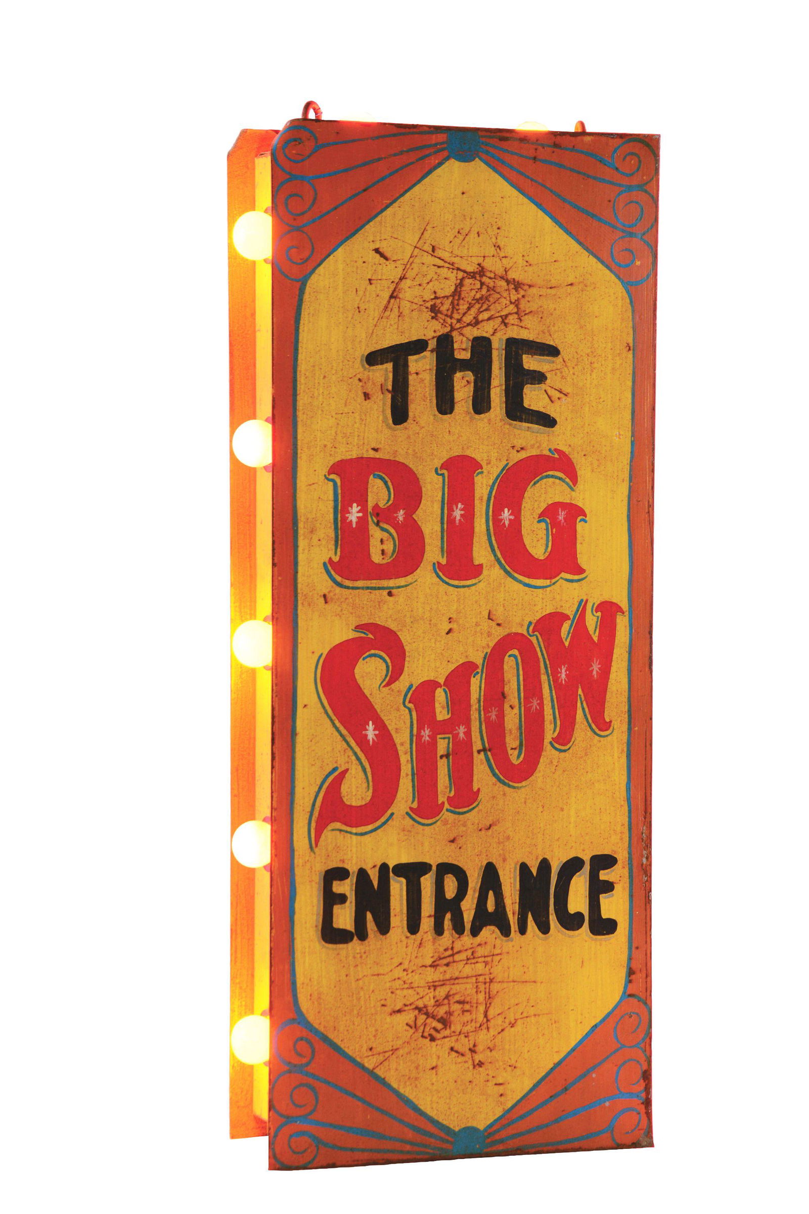 For Auction: CARNIVAL BIG SHOW ENTRANCE SIGN. (#1428) on Jun 20, 2020 ...
