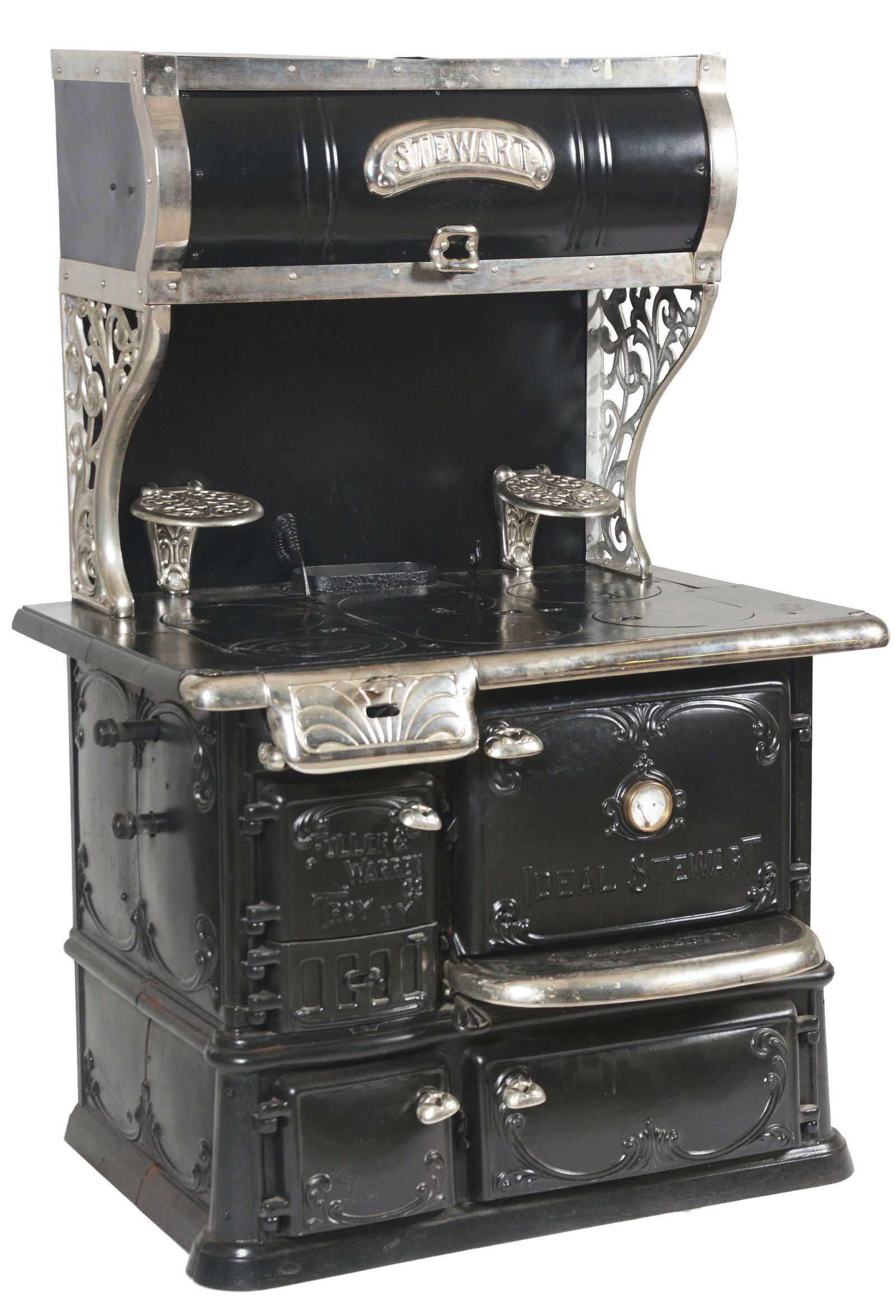 Ideal Stewart D. Clement Stove And Oven Combination.