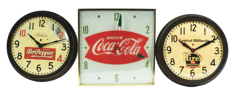 Coca Cola Clocks