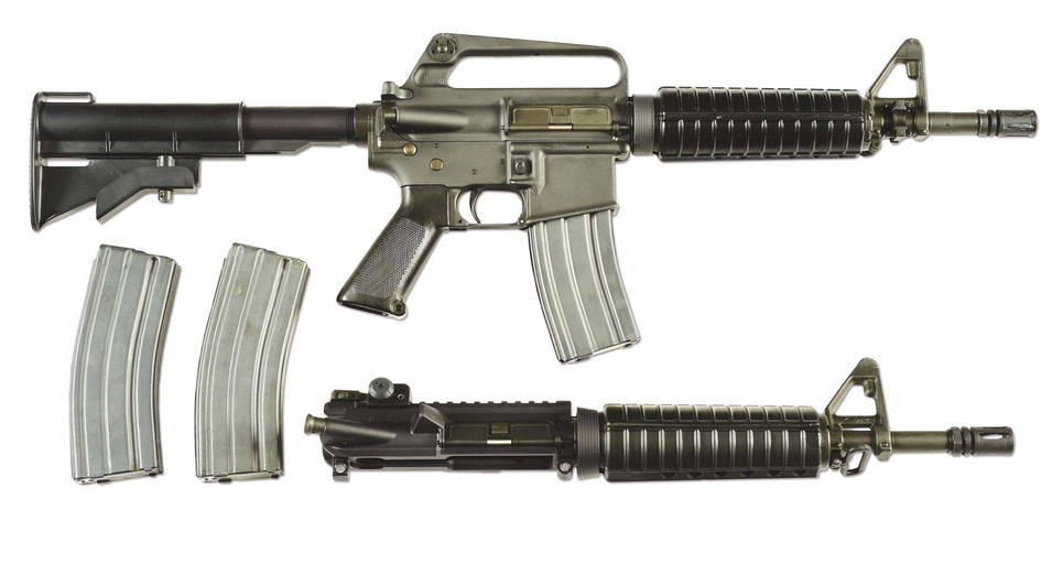(n) Beautiful Original Colt M16a1 Machine Gun In