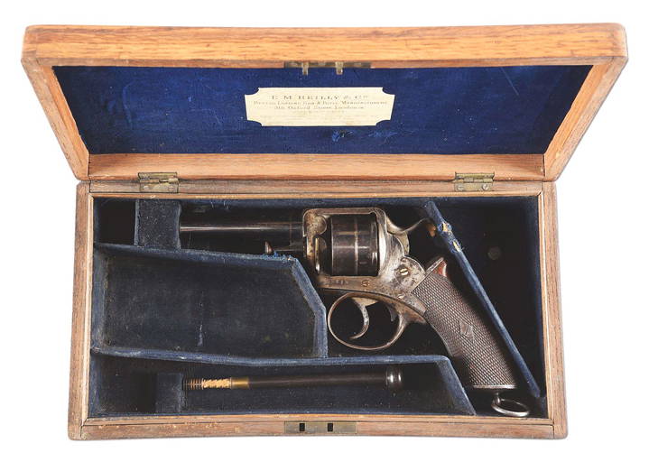 (a) Webley Ric .442 Cf Revolver Retailed By E.m. Reilly