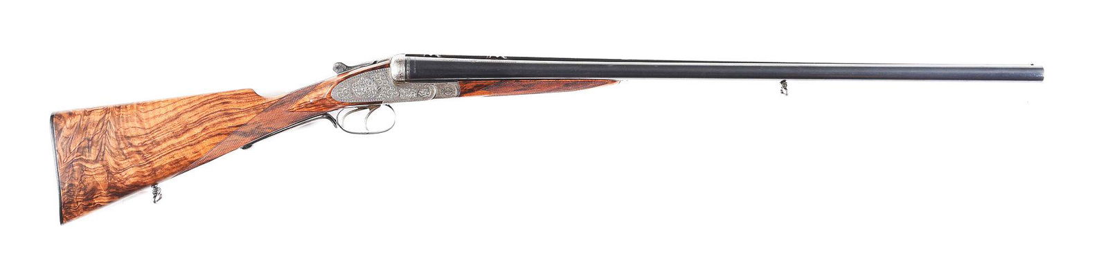 (c) J.p. Sauer Sidelock 12 Gauge Side By Side Shotgun