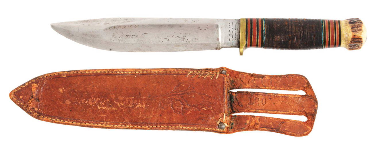 M.s.a Co. Fixed Blade Knife.