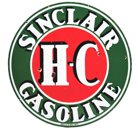 SINCLAIR HC GASOLINE PORCELAIN SERVICE STATION SIGN. - Oct 14, 2020 ...