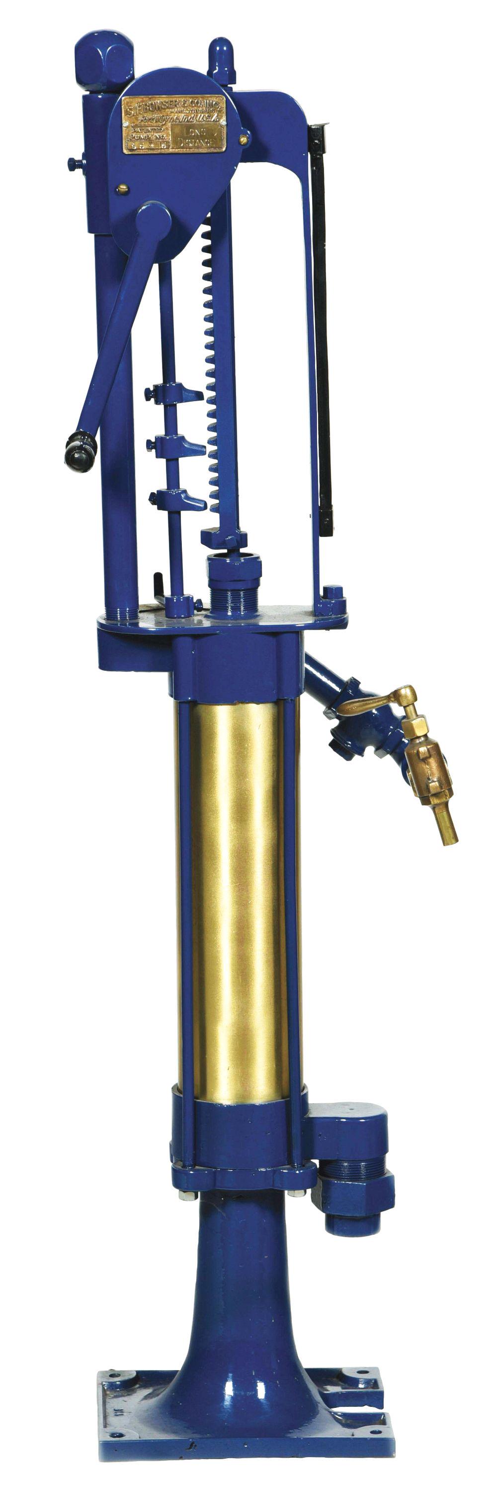 S.f. Bowser & Co. Long Distance Curb Gas Pump.