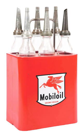 MOBILOIL MOTOR OIL SERVICE STATION OIL BOTTLE RACK W/ - Oct 15, 2020 ...