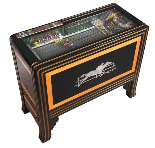 5¢ Paces Races Horse Race Console Machine.