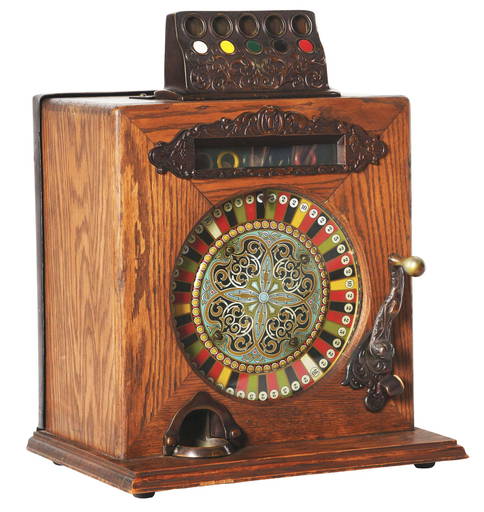 5¢ CAILLE BEN HUR COUNTER WHEEL. - Oct 29, 2020 | Dan Morphy Auctions in PA