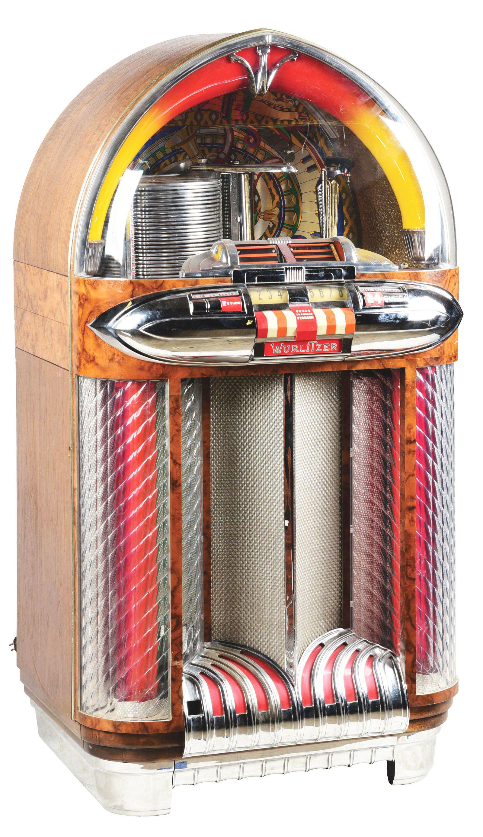 WURLITZER COIN-OPERATED JUKEBOX. - Oct 29, 2020 | Dan Morphy Auctions in PA