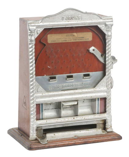 1¢ Charles Fey Three Jacks Counter Pocket Trade