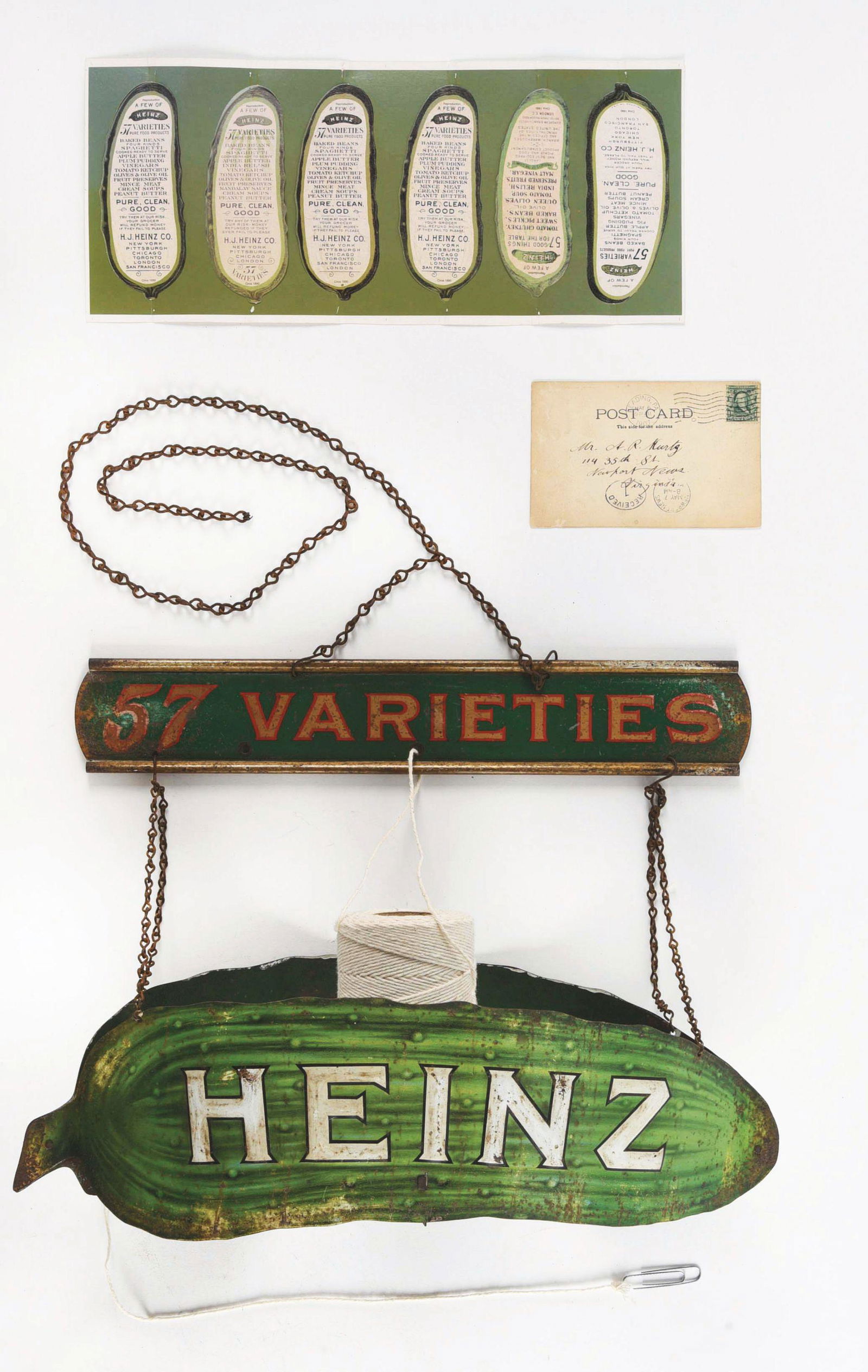LOT OF 3: RARE HEINZ 57 VARIETY STRING HOLDER AND OTHER - Oct 31, 2020 ...