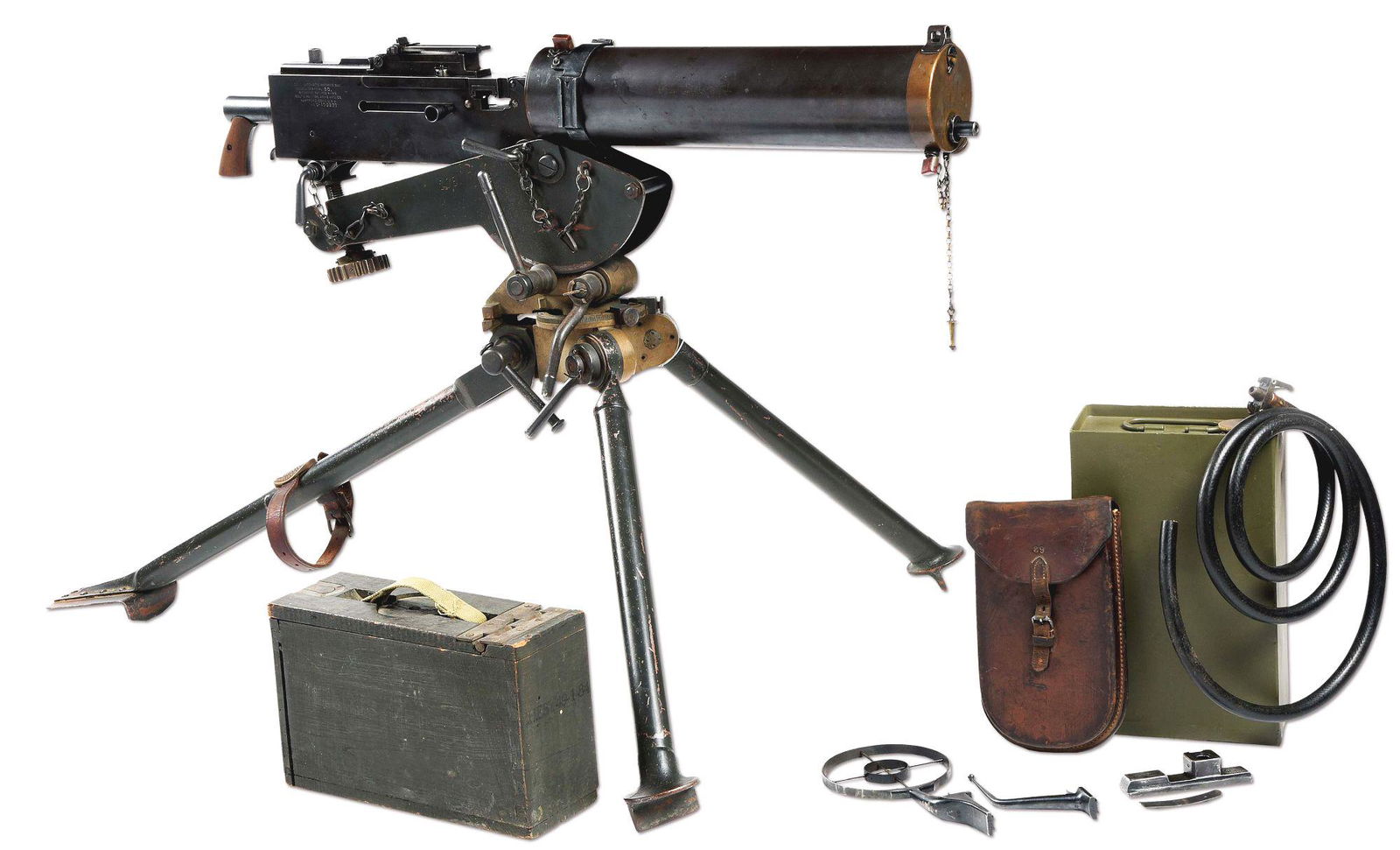 (N) RARE COLT MODEL OF 1919 WATER COOLED MACHINE GUN ON - Nov 18, 2020 ...