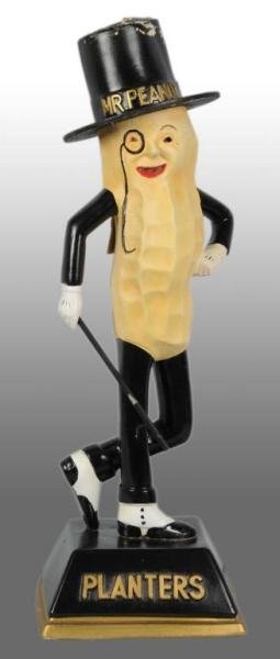 Resin Planters Peanut Mr. Peanut Display Blinker.