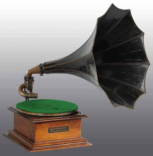 Zonophone Champion Model Phonograph.