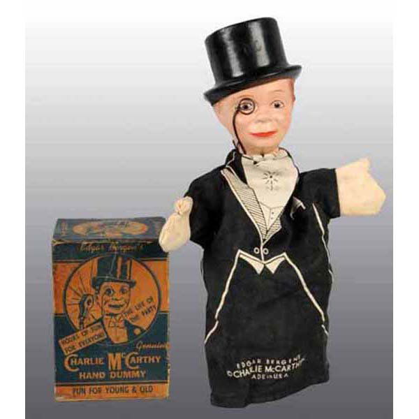 2171: Charlie McCarthy Hand Puppet.