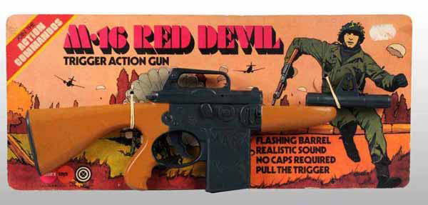 2436: Marx M-16 Red Devil Toy Gun. - Oct 10, 2009 | Dan Morphy Auctions ...