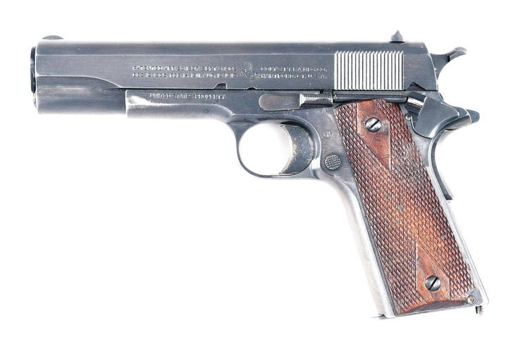 (c) Colt Model Of 1911 U.s. Army Semi Automatic Pistol