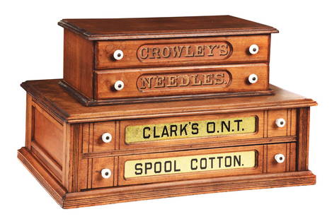 12 Drawer Crowley's Needles Cabinet