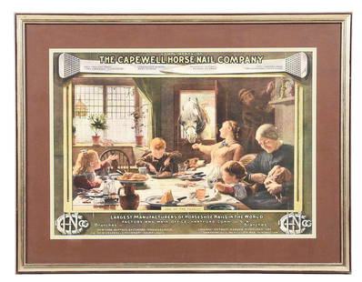 1899 Calendar For Capewell Horse Nail Company