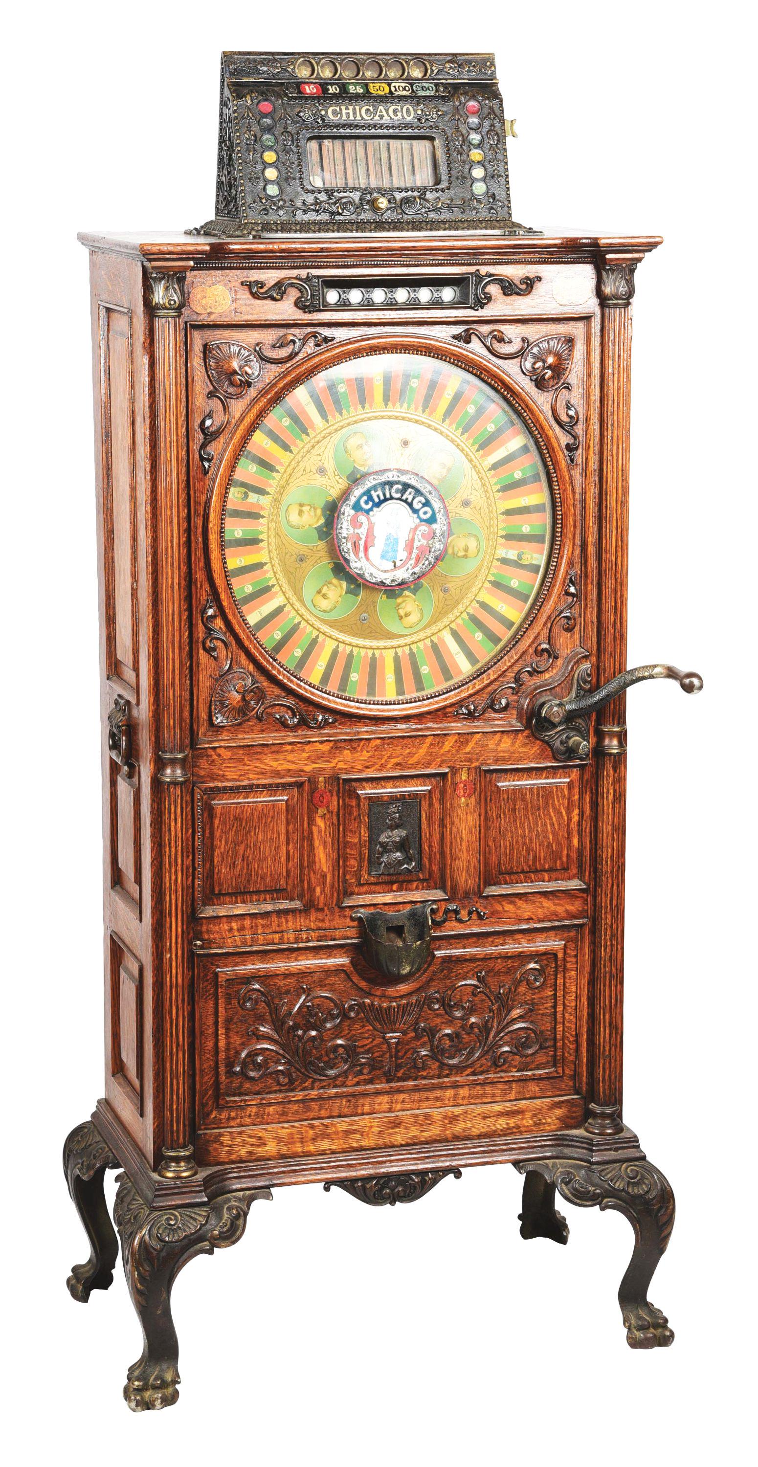 5¢ MILLS CHICAGO FLOOR WHEEL UPRIGHT SLOT MACHINE. - May 14, 2021 | Dan ...