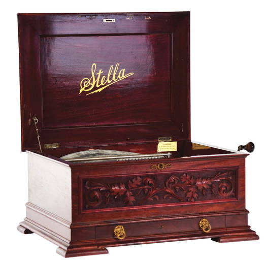 Stella 17" Table Tob Disc Music Box.