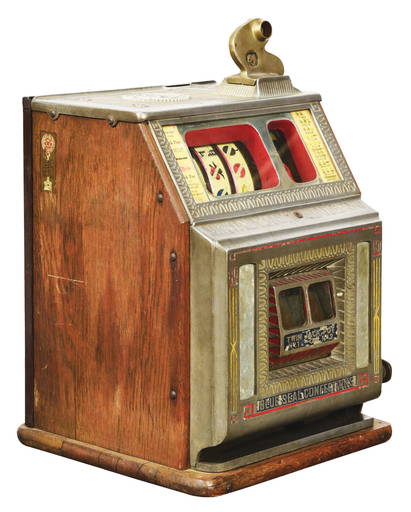 5¢ Watling Blue Seal Twin Jackpot Vender Slot Machine.