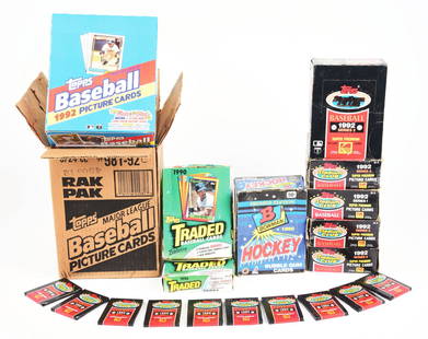 1989 Topps Baseball Card Rack Pack Case